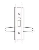 Vinco Aluminium Passage Function Lock – Lock Supplies