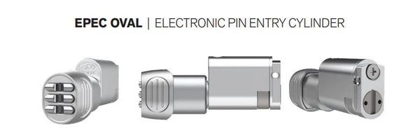 Doric EPEC oval cylinder – Lock Supplies