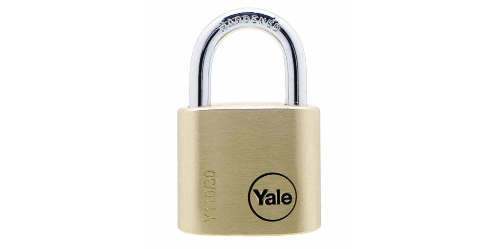 Yale Padlock Brass 30mm – Lock Supplies